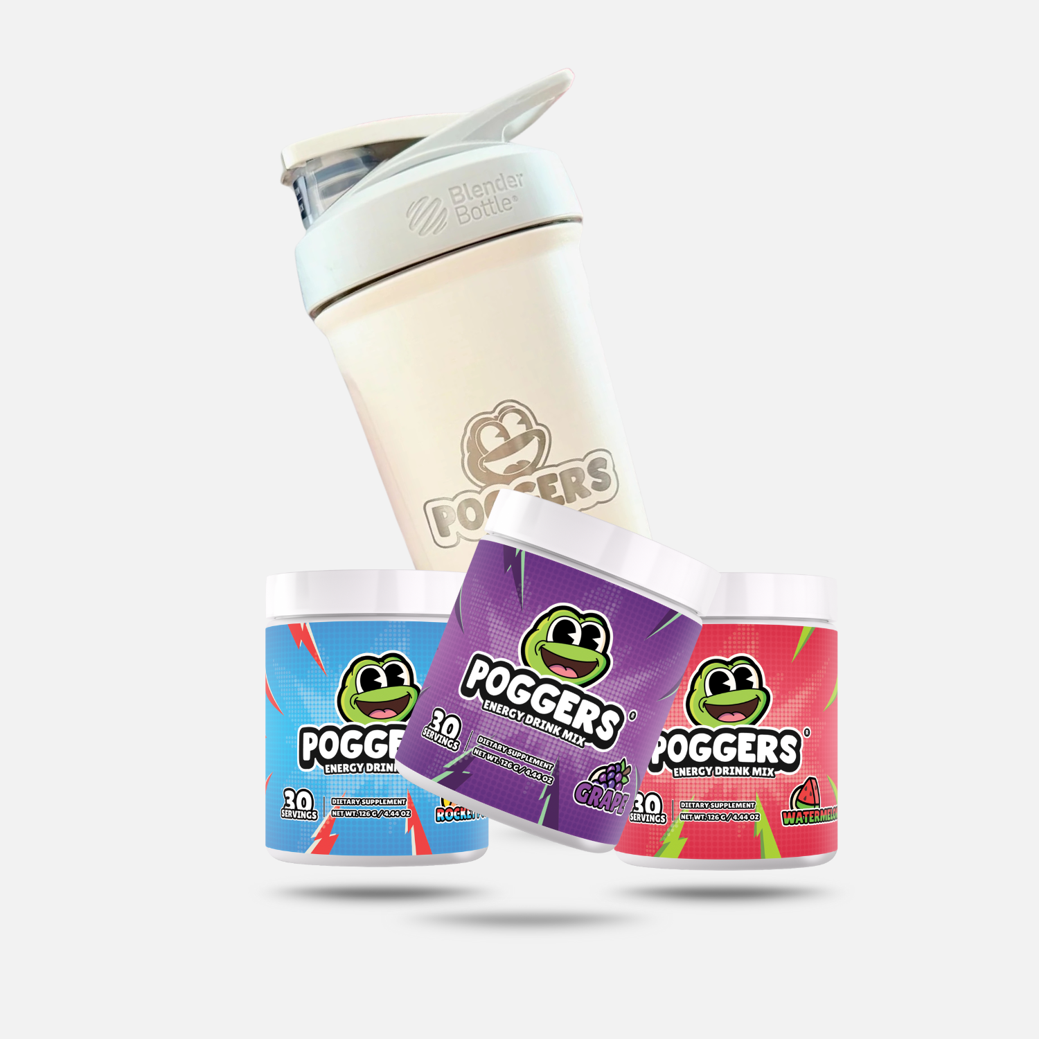 ENERGY DRINK MIX & SHAKER BUNDLE – POGGERS
